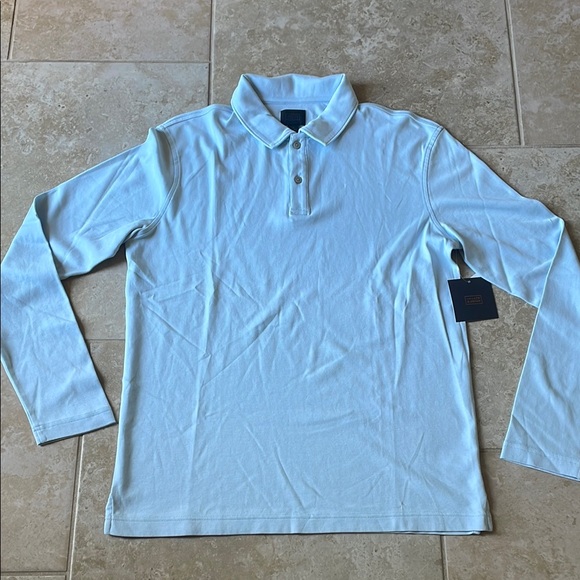 14th & Union | Shirts | Mens Light Blue Polo Shirt | Poshmark